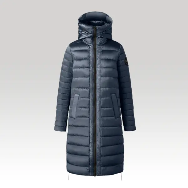 Canada Goose Roxboro Coat Cross Dye - Dawn Blue,Black Cross